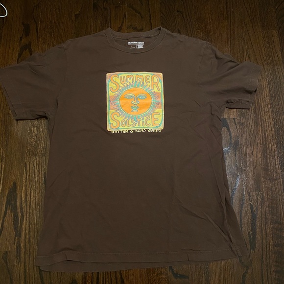 Shirts | Vintage Old Navy Tee Summer Solstice | Poshmark